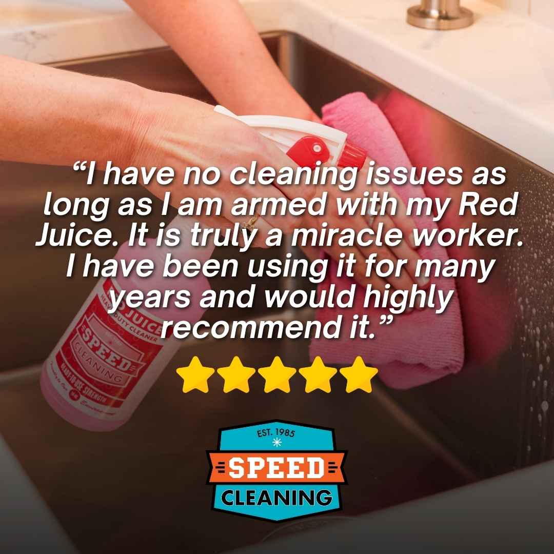 Red Juice All Purpose Cleaner & Heavy Duty Degreaser – Speed Cleaning