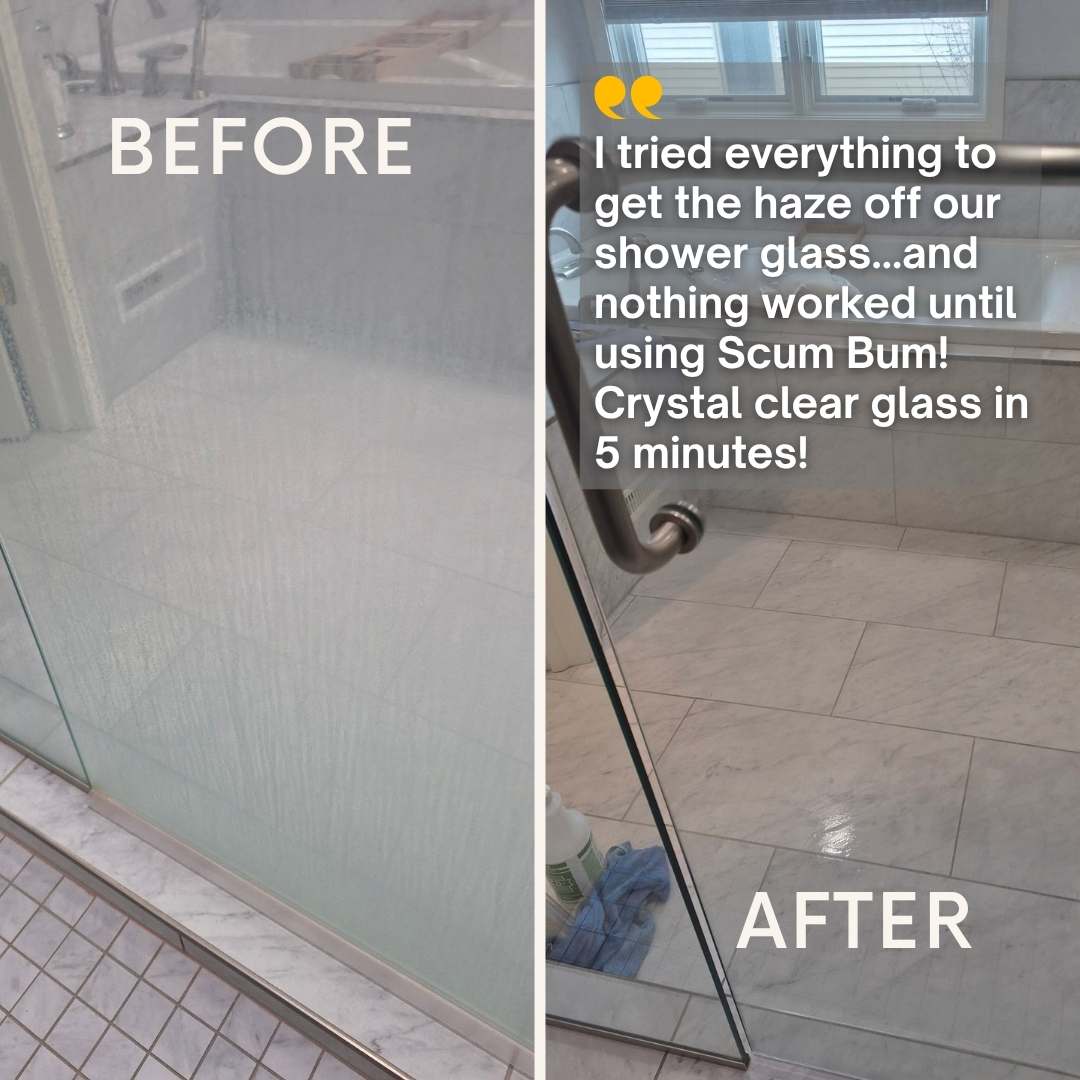 Speed Cleaning | Scum Bum | Non-Toxic Hard Water Stain Remover