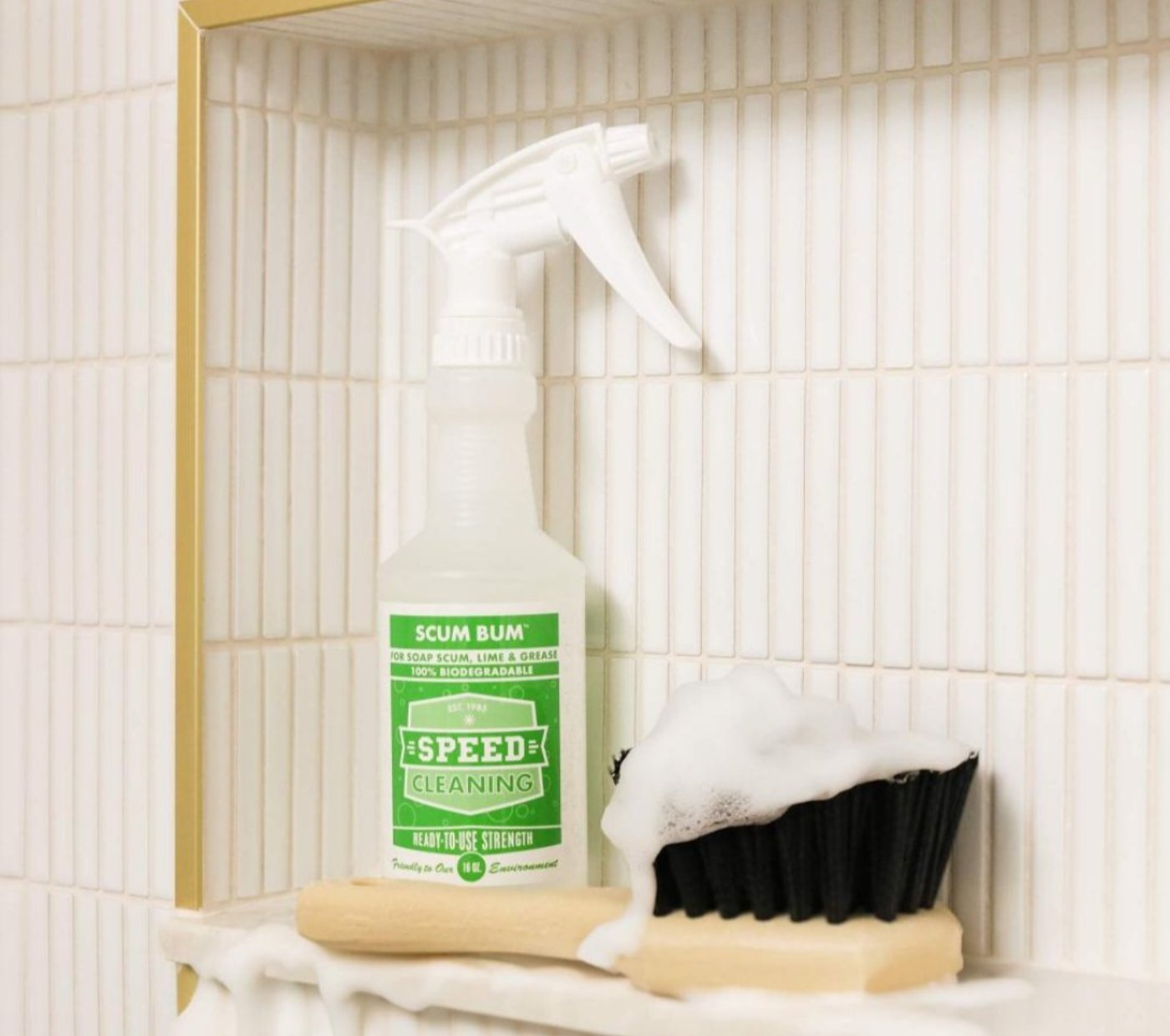 Speed Cleaning | Scum Bum | Non-Toxic Hard Water Stain Remover