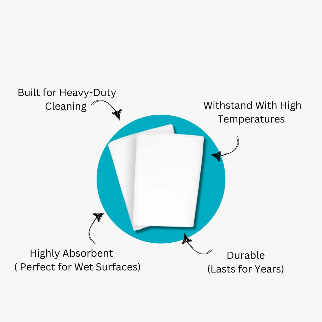 100% Cotton Cleaning Cloths | Professional Speed Cleaning Products